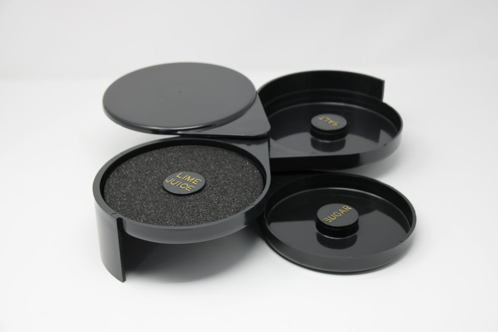 Mag Glass Rimmer 3-Tier black- MAG7903 ☑️ Canada Food Equipment