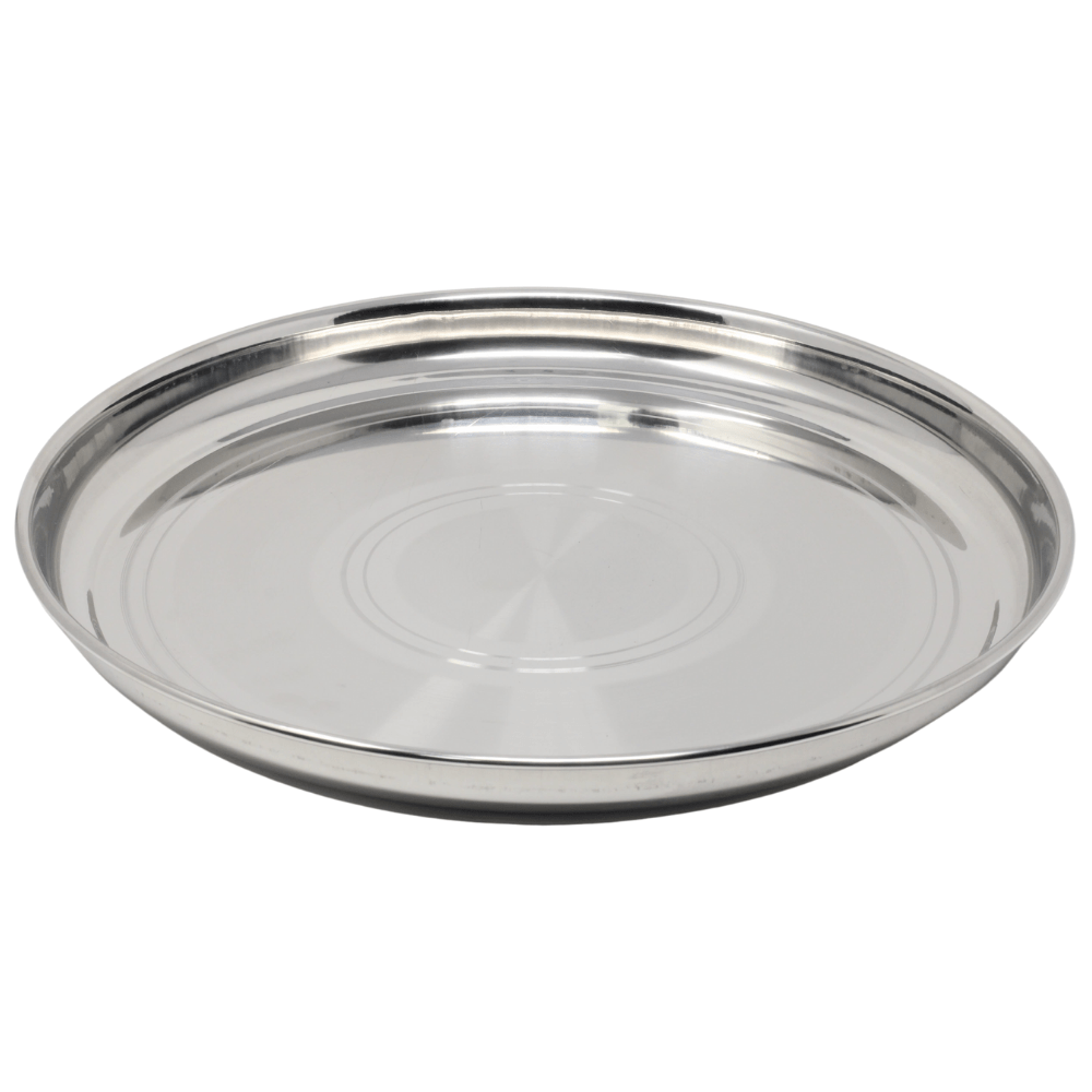 Vinod Round Serving Tray Deep 18'' - RTD-20 ☑️ Canada Food Equipment