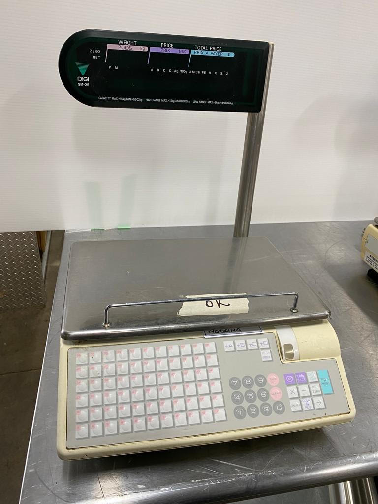 Used Digital Scale - B1117 ☑️ Canada Food Equipment