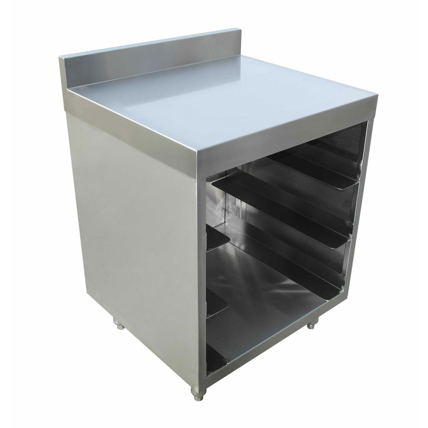 Omcan STAINLESS STEEL FLAT TOP GLASS RACK STORAGE UNIT - 44595 ☑️ ...