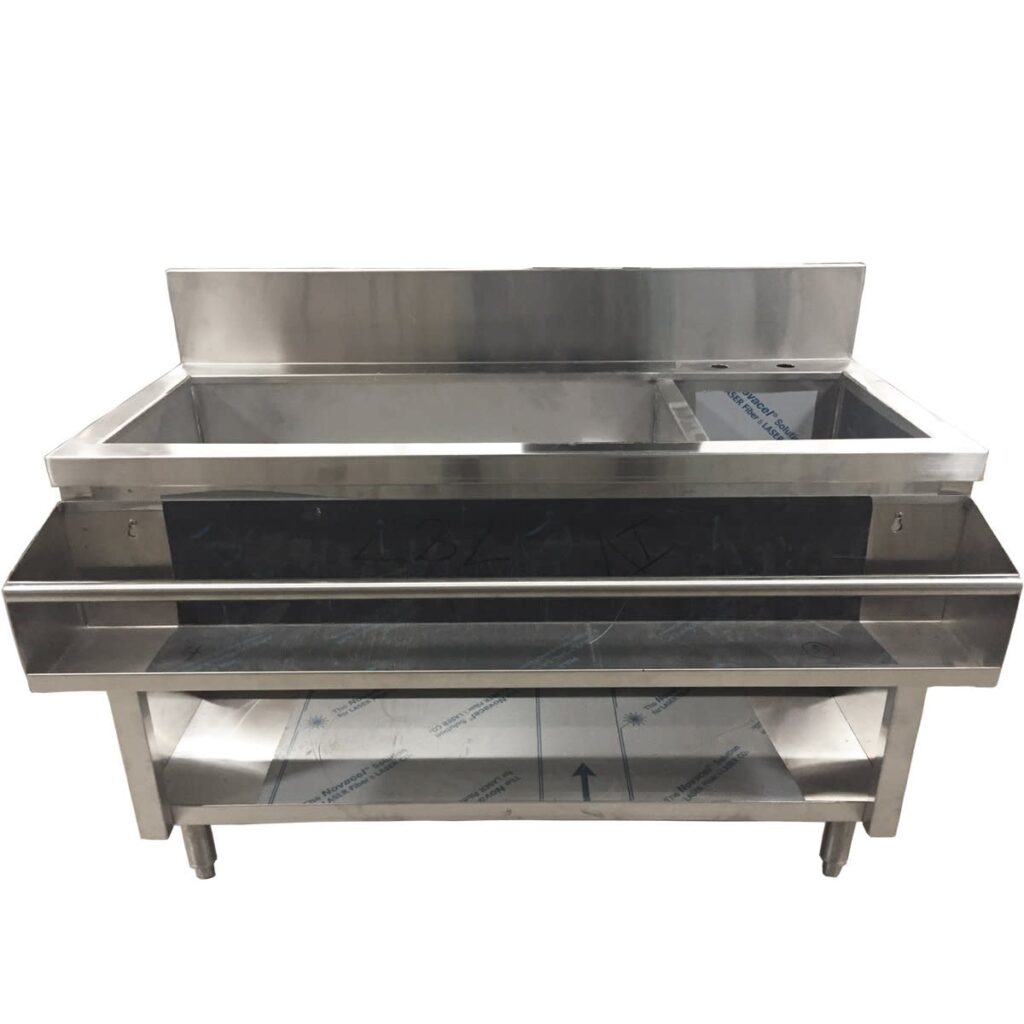 Cocktail Sink 36” Mix Unit w/ Hand Sink Speed Rail Included - CS36 ☑️ ...