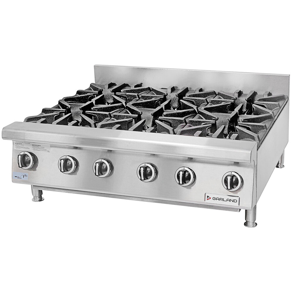 Garland 36" Six Burner Gas Hot Plate - GTOG36-6 ☑️ Canada Food Equipment