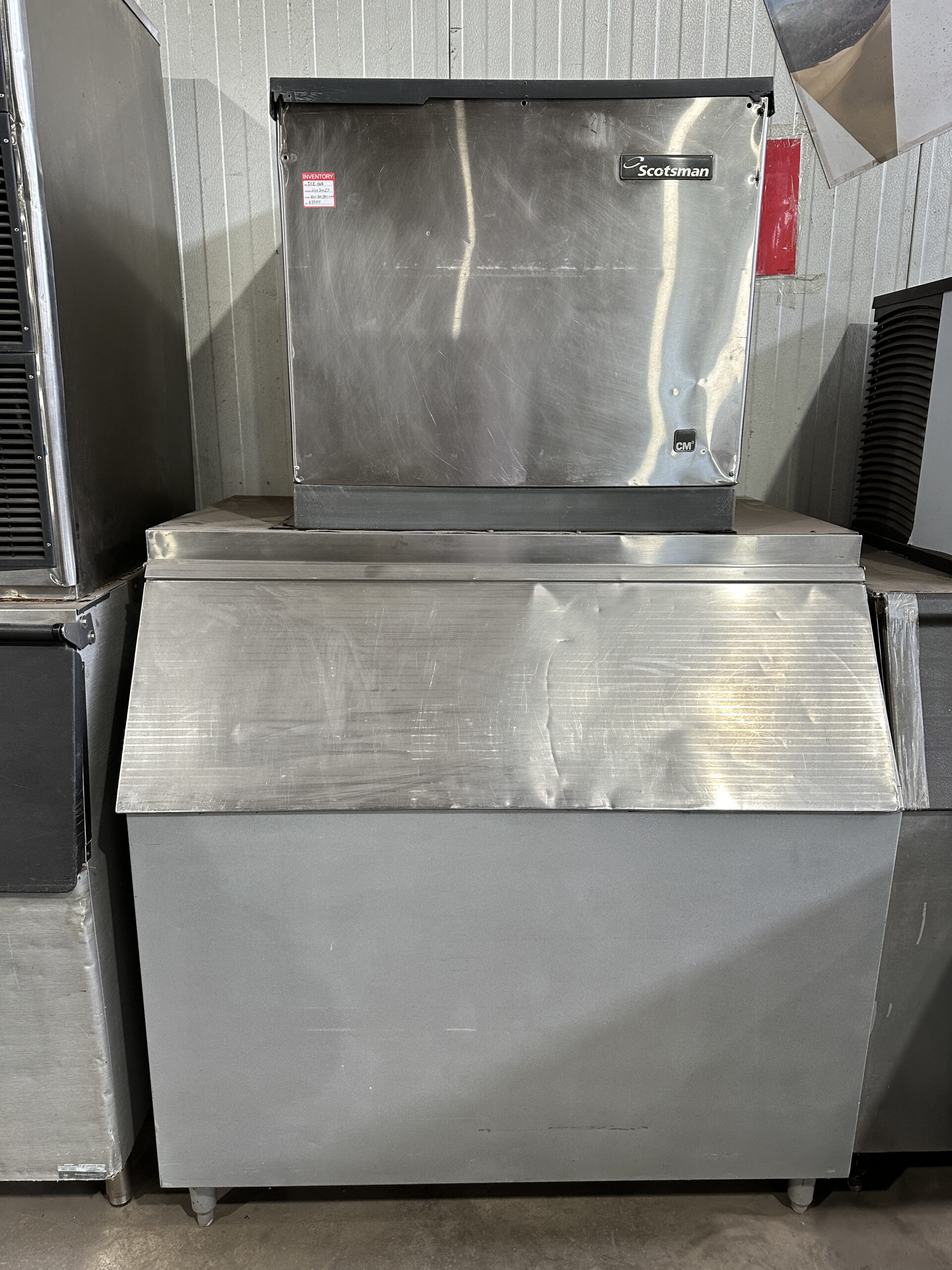 Scotsman Ice Machine 30" | CME656AS-32D | 650LBS | Air Cooled | 208 ...
