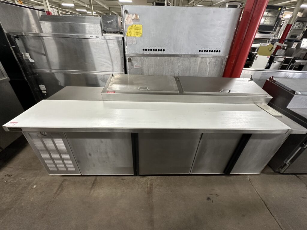 95" Pizza Prep Table REFURBISHED - SRB9-0005 ☑️ Canada Food Equipment
