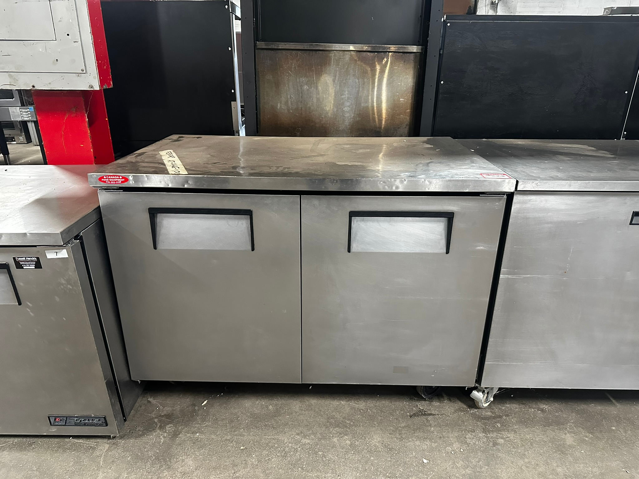 True TUC-48F-HC 48″ 2 Solid Door Undercounter Freezer REFURBISHED - SRB ...