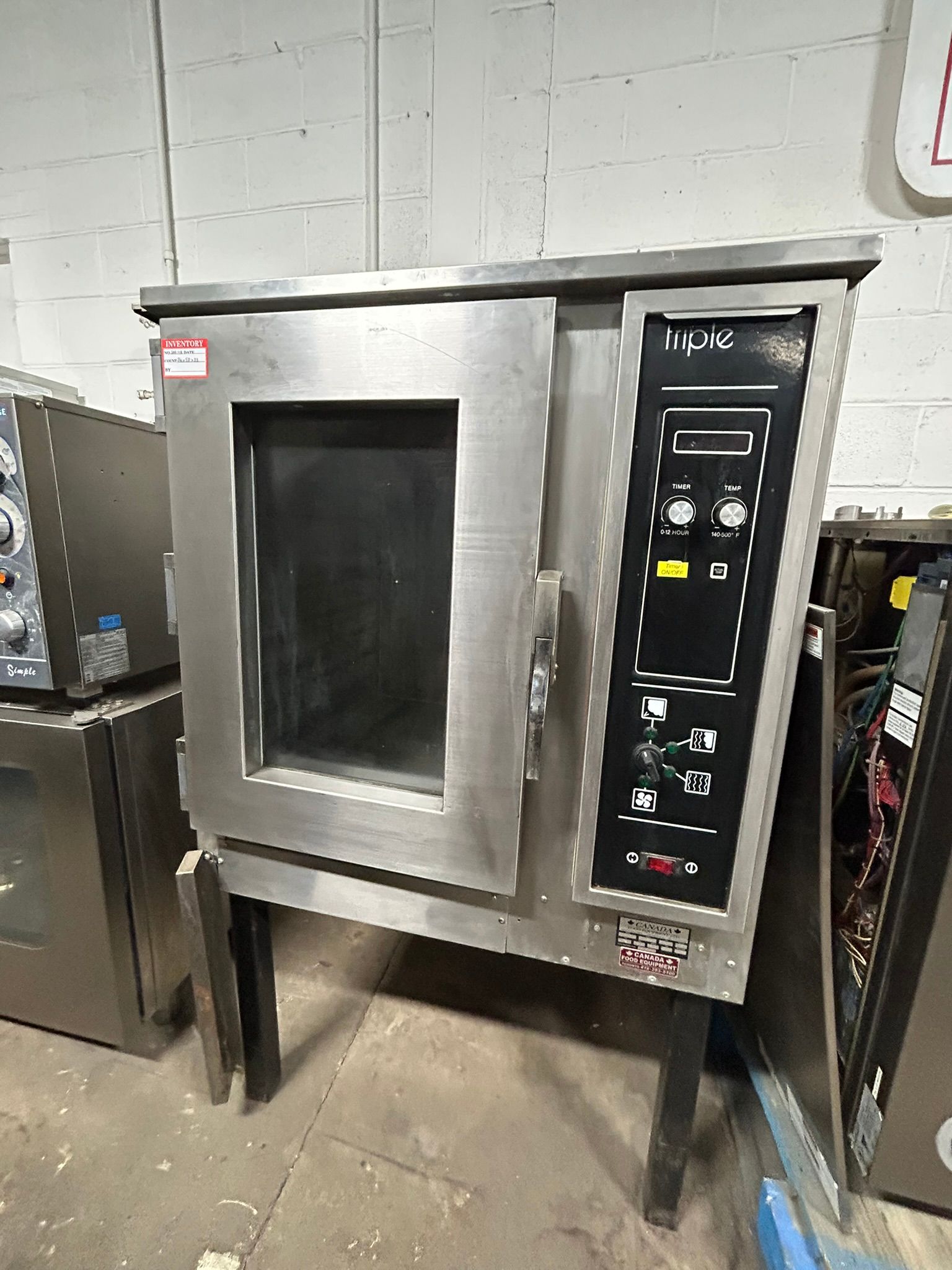 Garland Triple Combi Oven, Model CT1E-L REFURBISHED - SRB-1113 ☑️ ...