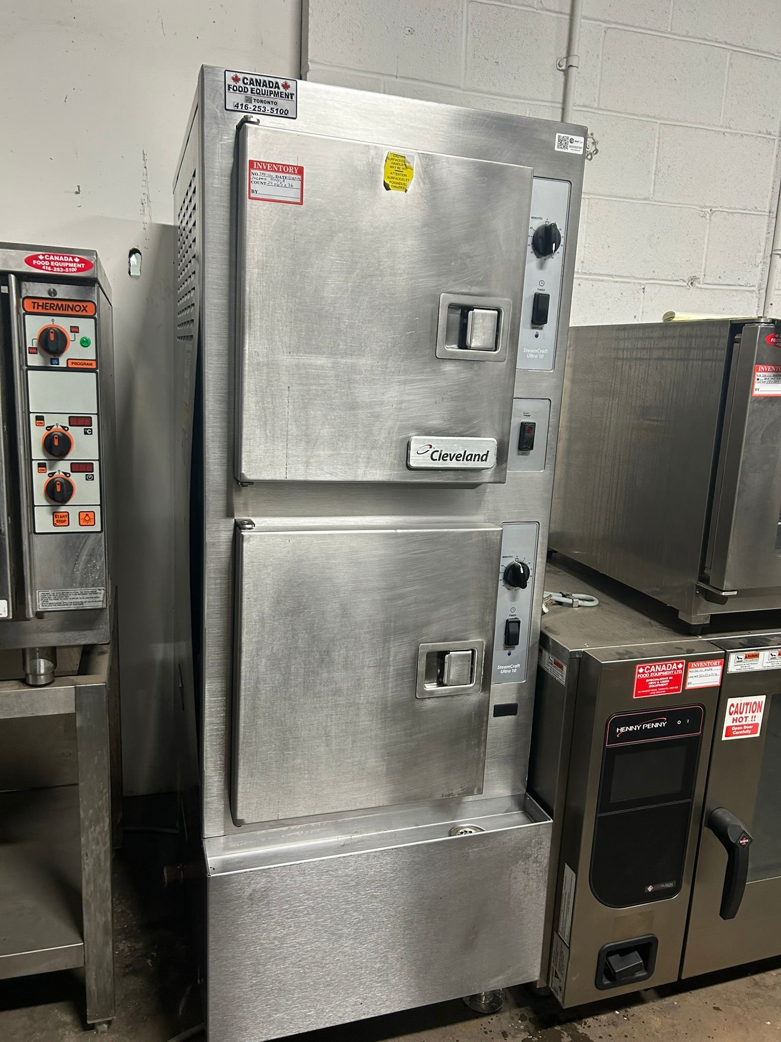 Natural Gas Pressureless Double Convection Steamers - Model #24CGA10 ...