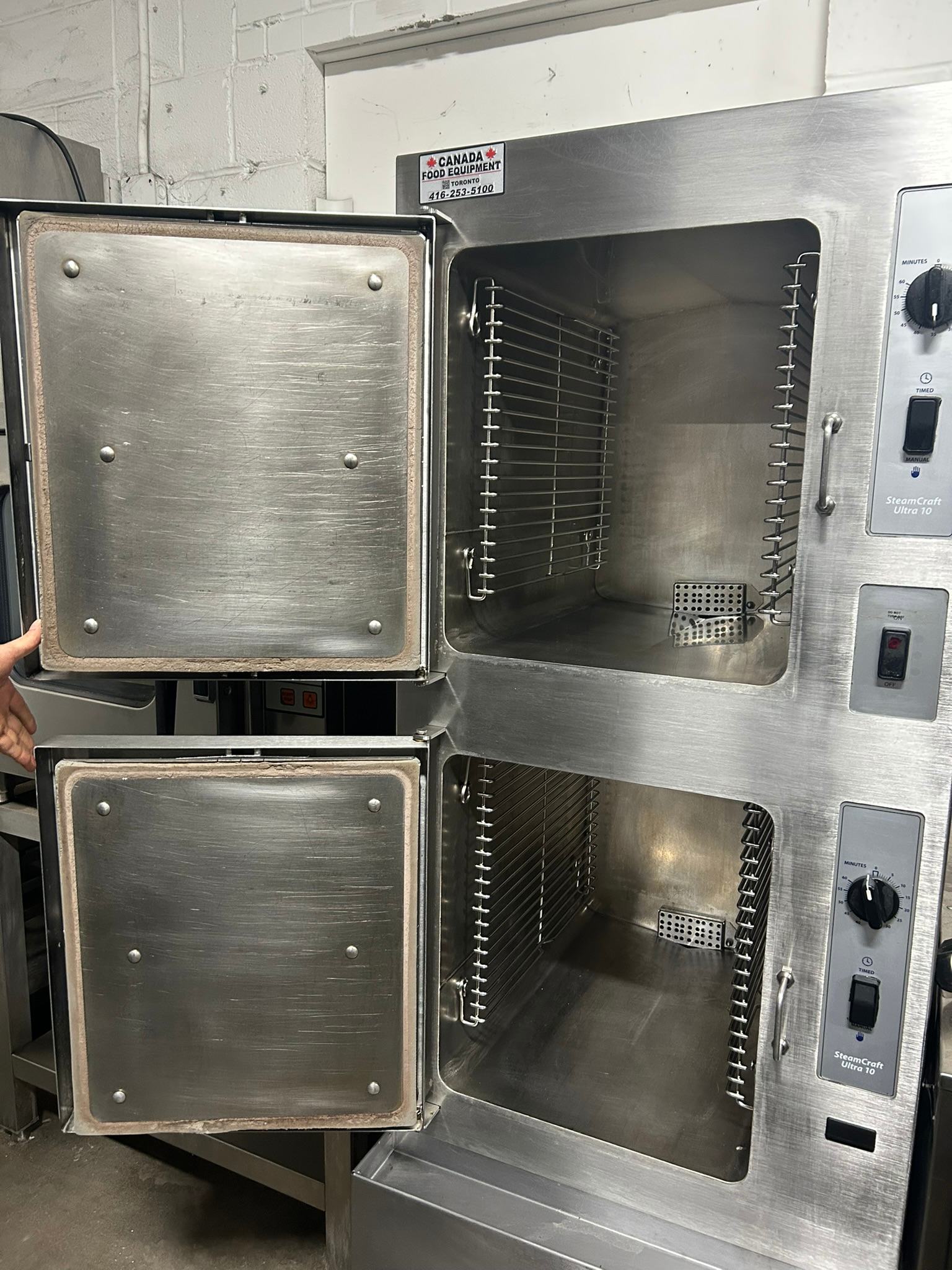 Natural Gas Pressureless Double Convection Steamers - Model #24CGA10 ...