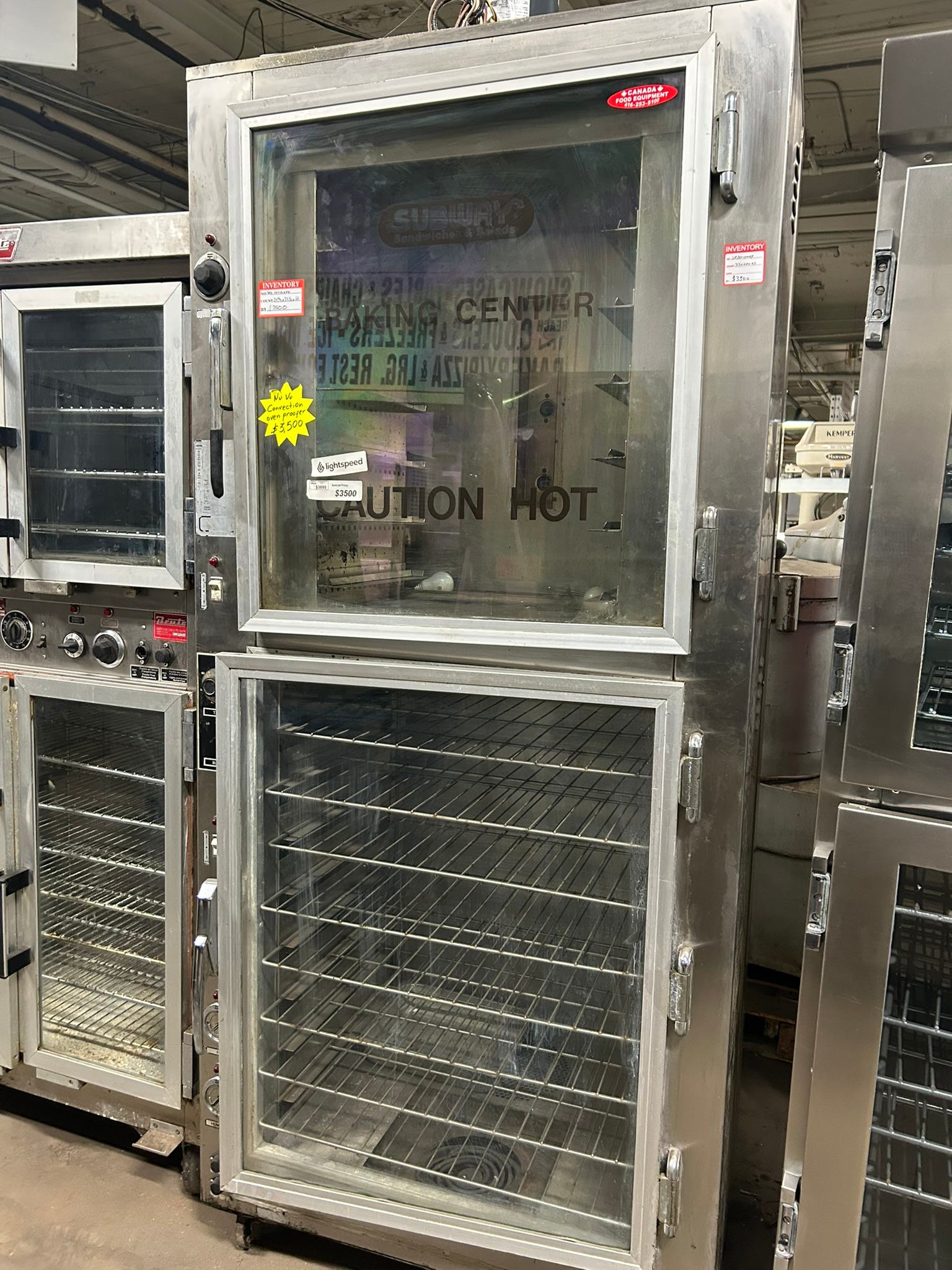 Convection Oven/ Proofer Combo NuVu REFURBISHED - SRB-1104 ☑️ Canada ...