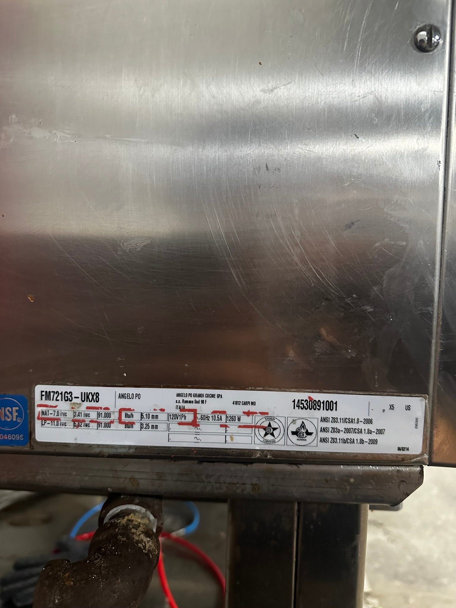 Angelo Po COMBISTAR FM721G3 REFURBISHED - SRBO-0088 ☑️ Canada Food ...